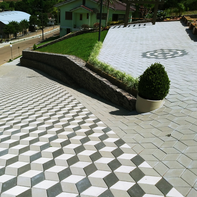 Betonart - Concretizando Ambiente de Vida! - Produto Piso Losango